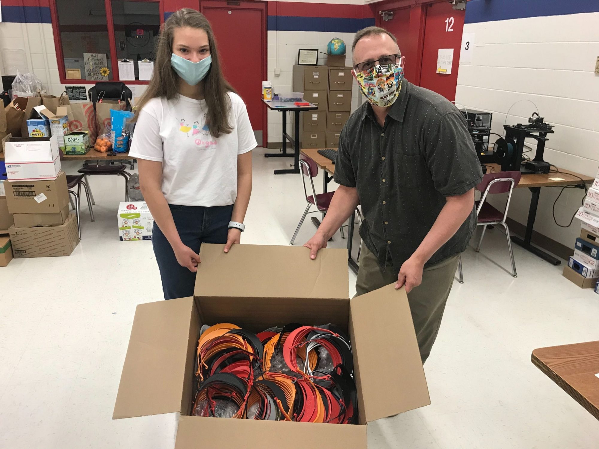 Build Me Up: Robotics team uses skills for good during COVID-19 ...