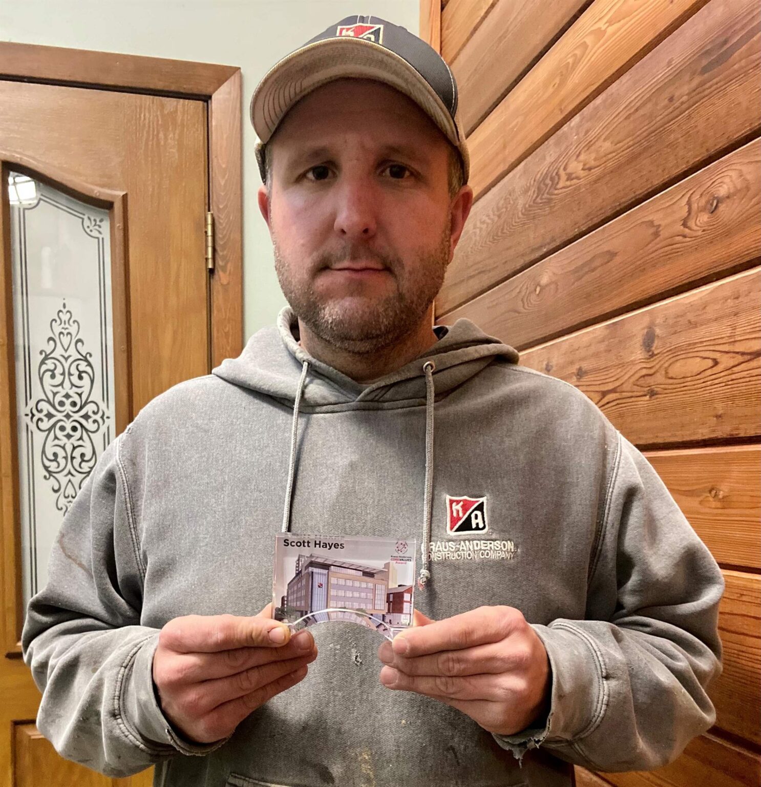 Scott L. Hayes Wins December 2021 Core Values Award - Kraus-Anderson