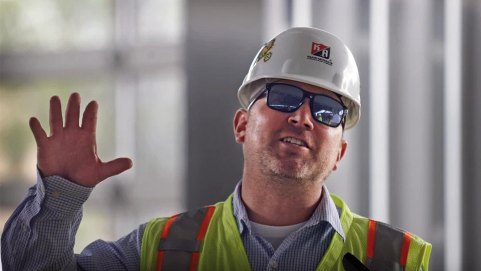 Brandon Larkin Wins June 2024 Core Values Award - Kraus-Anderson